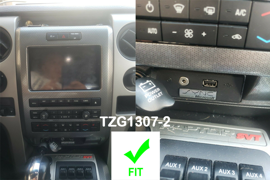 12.1" Screen Tesla Vertical Android Screen For Ford F150 P415 Raptor ...