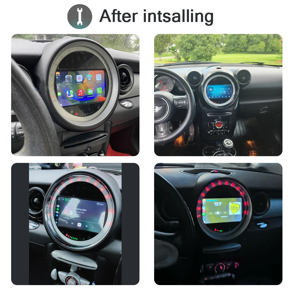 7" Screen OEM Style without DVD Deck For BMW Mini Cooper R56 R57 R58 ...