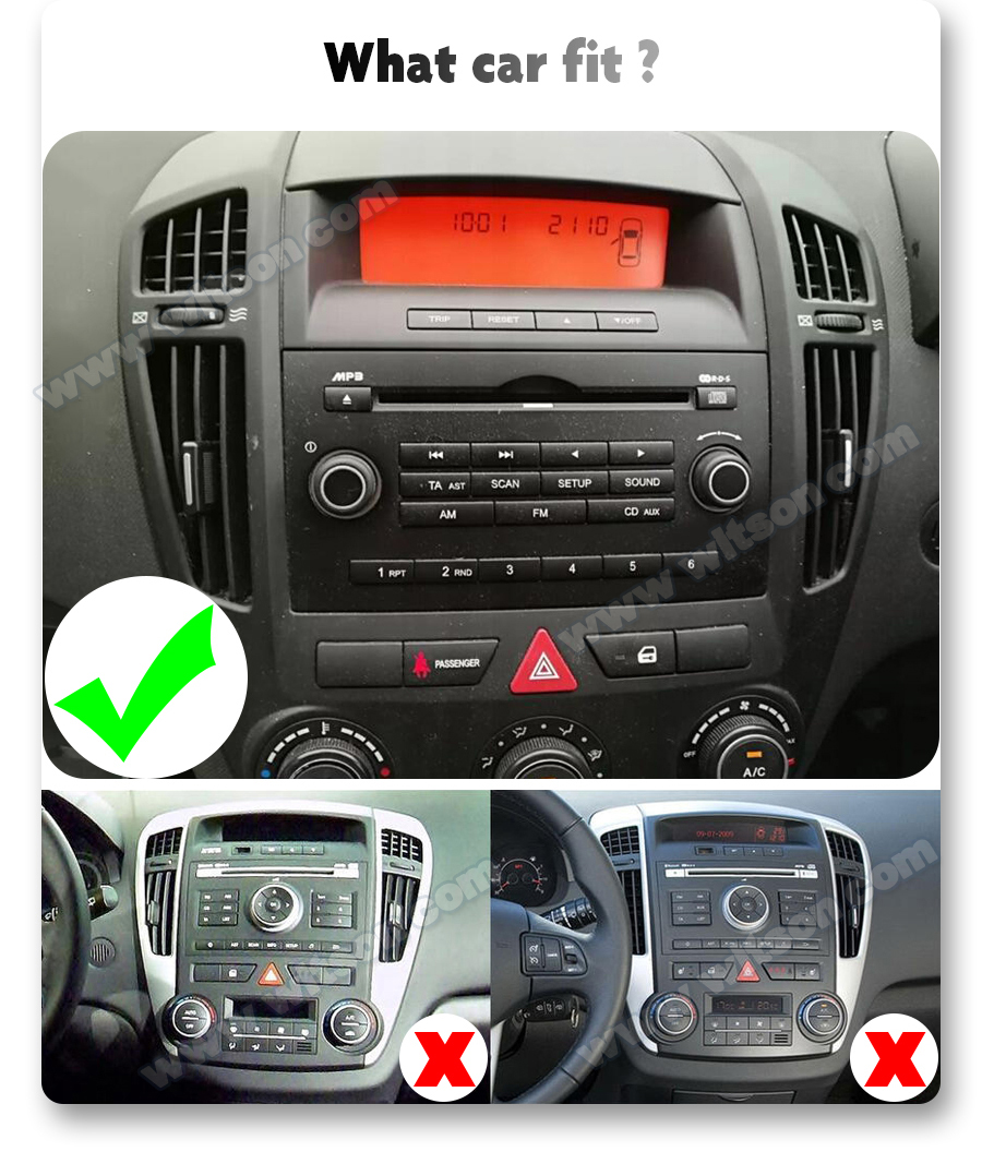 WITSON TOP PICK: 7" Screen OEM Style For KIA CEED 2007-2009 Car ...
