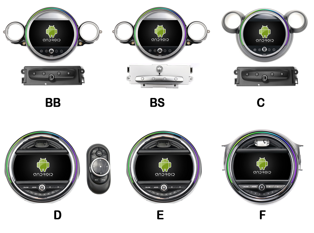 9" Screen For BMW Mini Cooper R50 R52 R53 R56 R60 2000-2020 Android ...